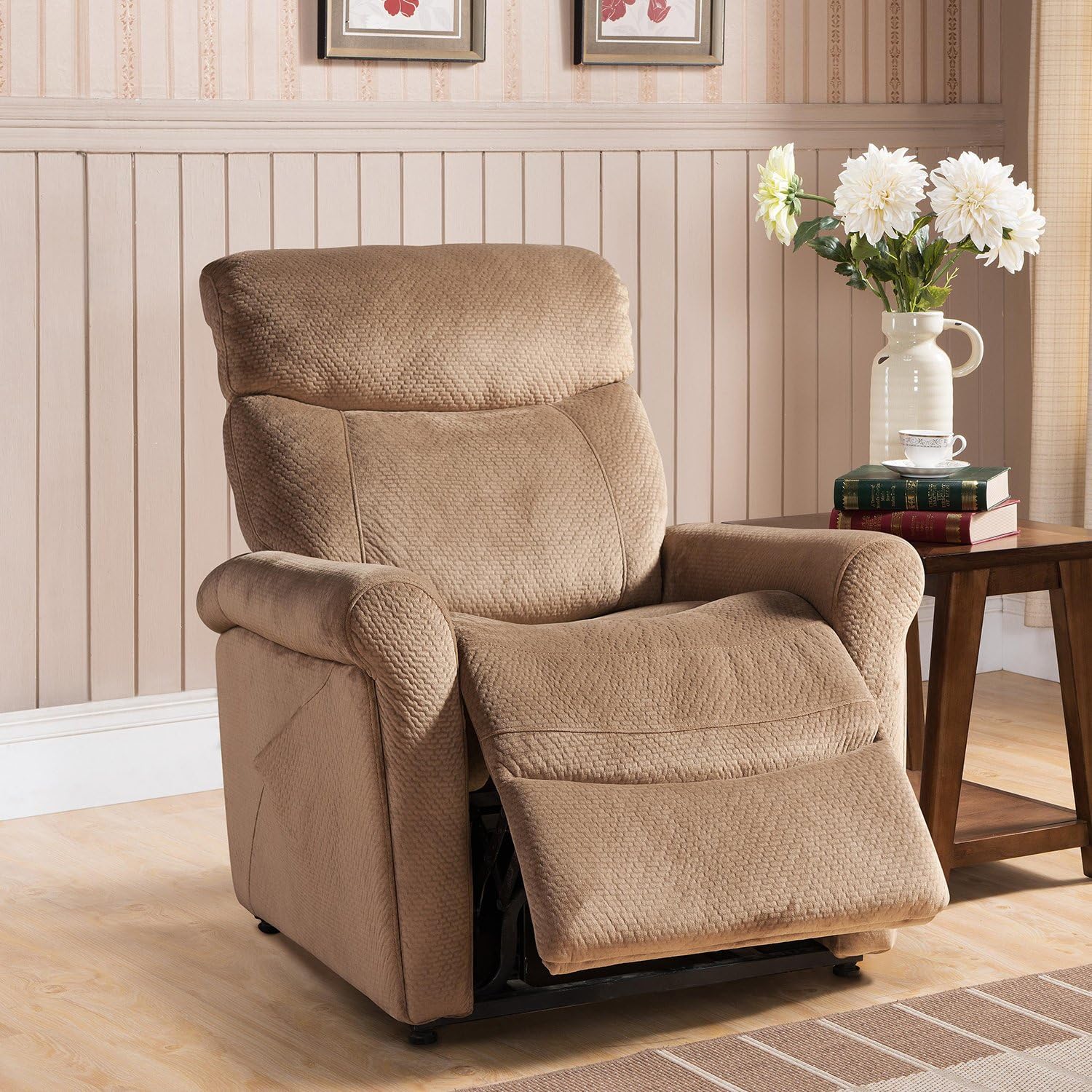 Amazon.com: Transitional Power Reclining Lift Chair : Home & Kitchen