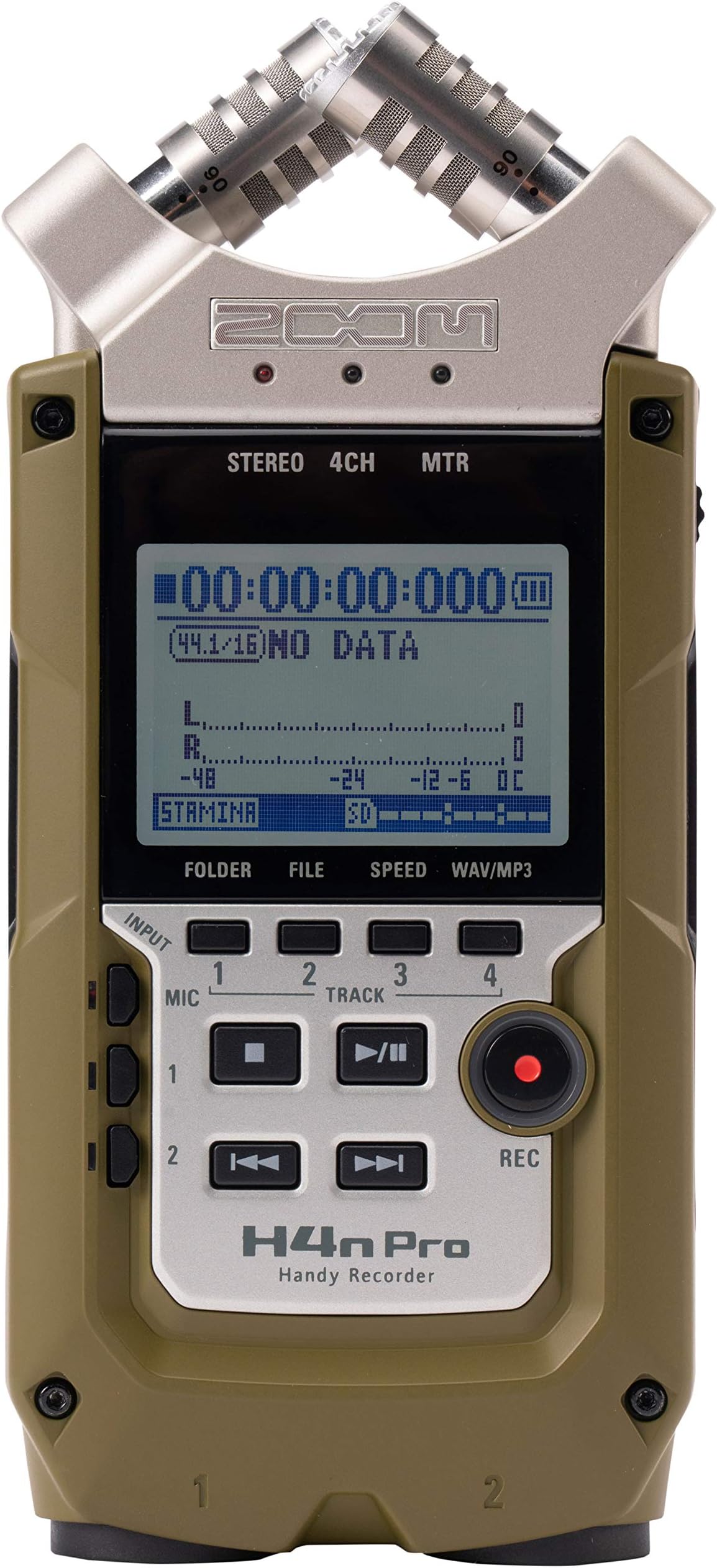 Amazon.com: Zoom H4N PRO Digital Multitrack Recorder (Green) : Musical ...