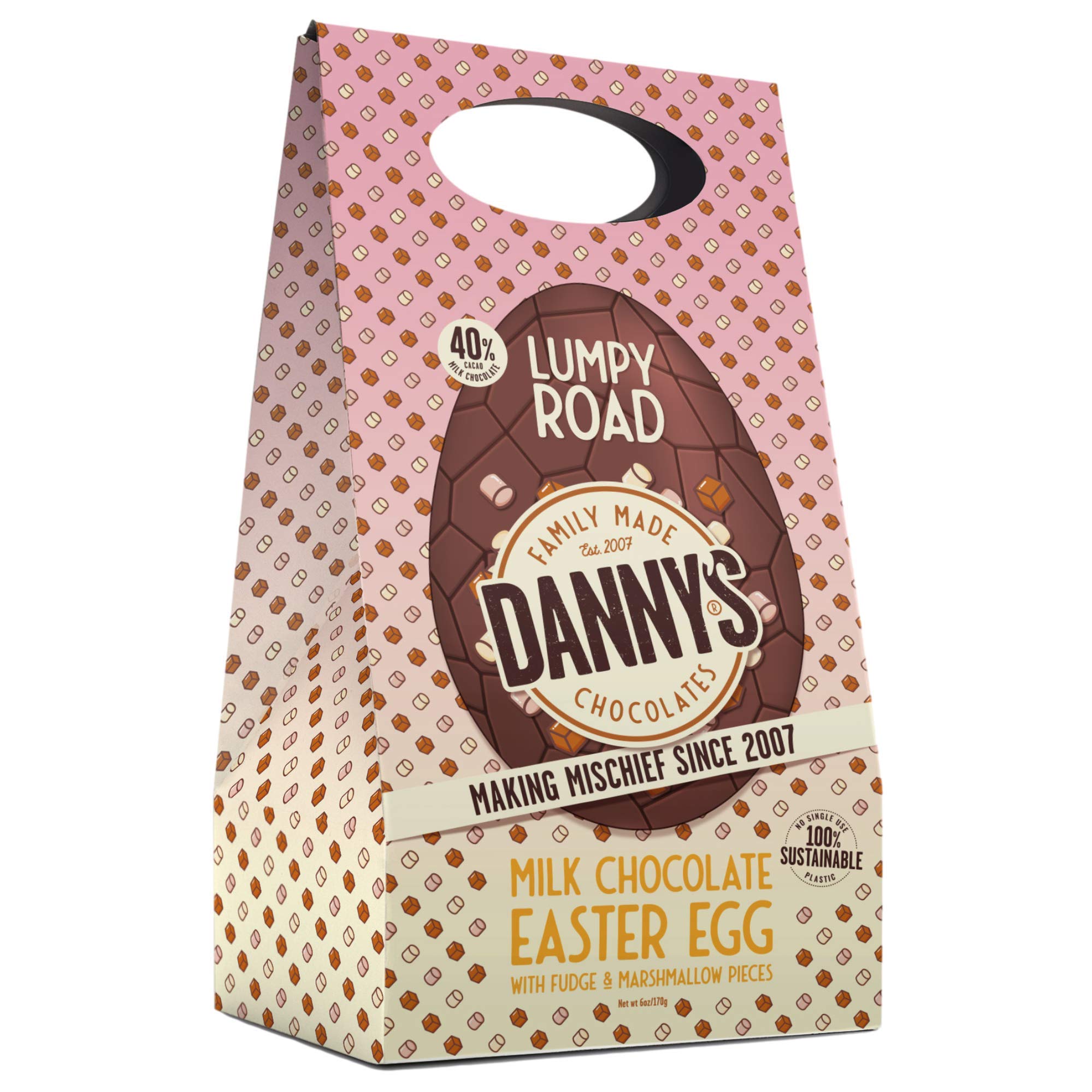 Buy Danny's Lumpy Road Fudge and Marshmallow Easter Eggs 170g- 40% ...