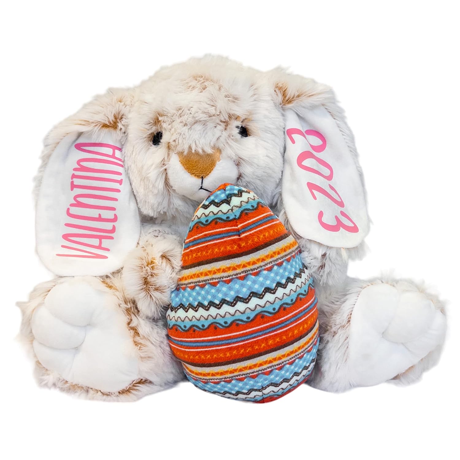 Amazon.com: Personalized Stuffed Bunny Animal - Custom Rabbit Plush ...
