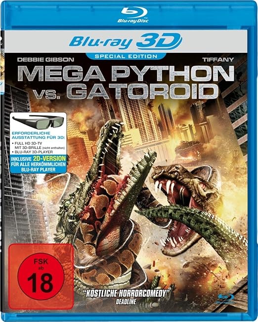 Mega Python vs. Gatoroid (inkl. 2D-Version): Amazon.it: Gibson, Deborah ...