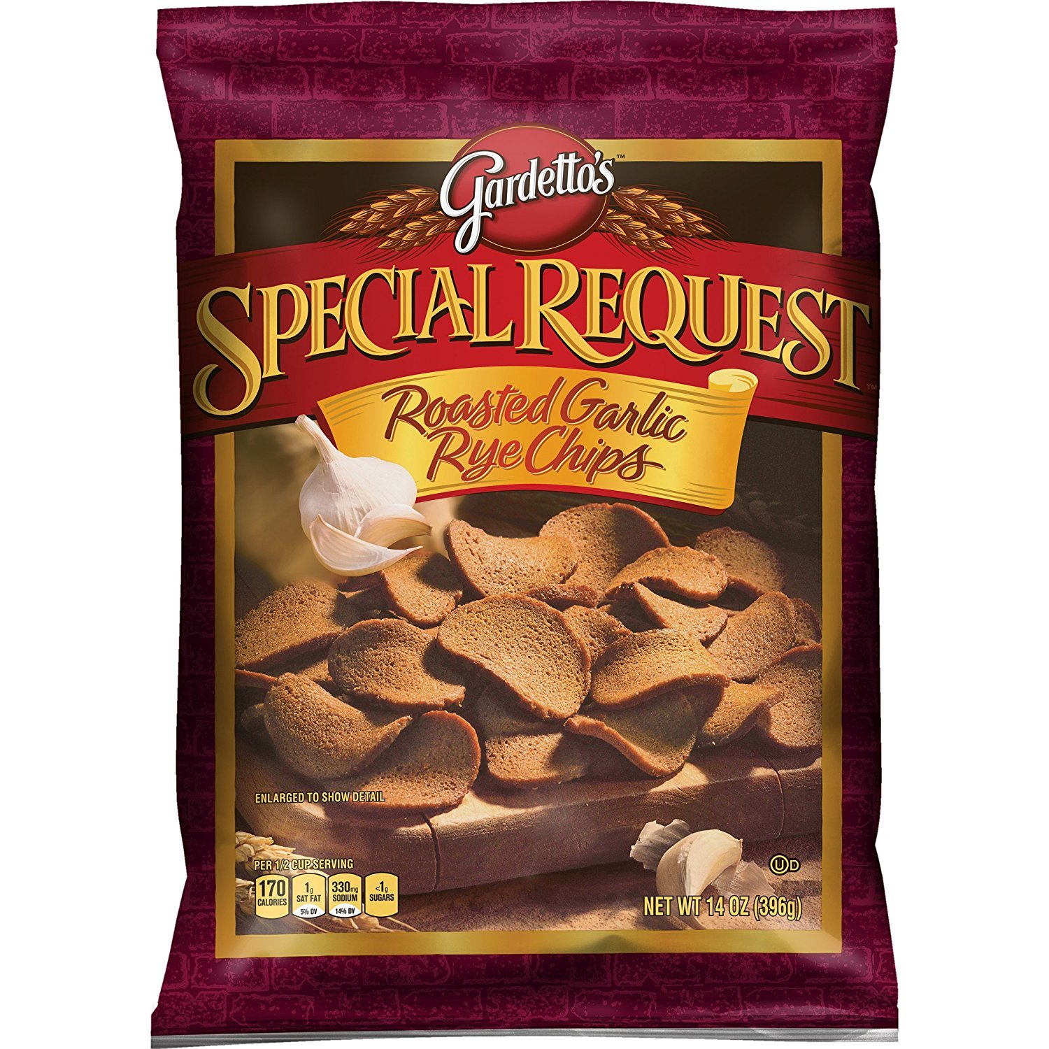 Amazon.com: Gardetto's Snack Mix, Special Request Garlic Rye Chips, 14 ...