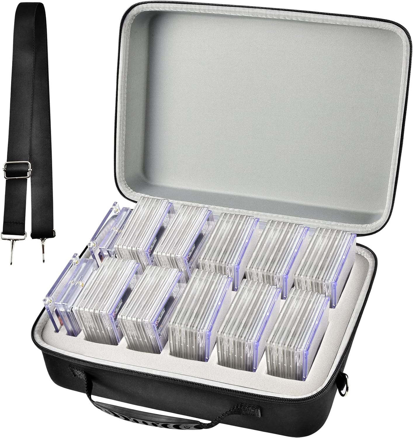 Amazon.com: Graded Card Storage Box Compatible with 66+ BGS PSA FGS ...