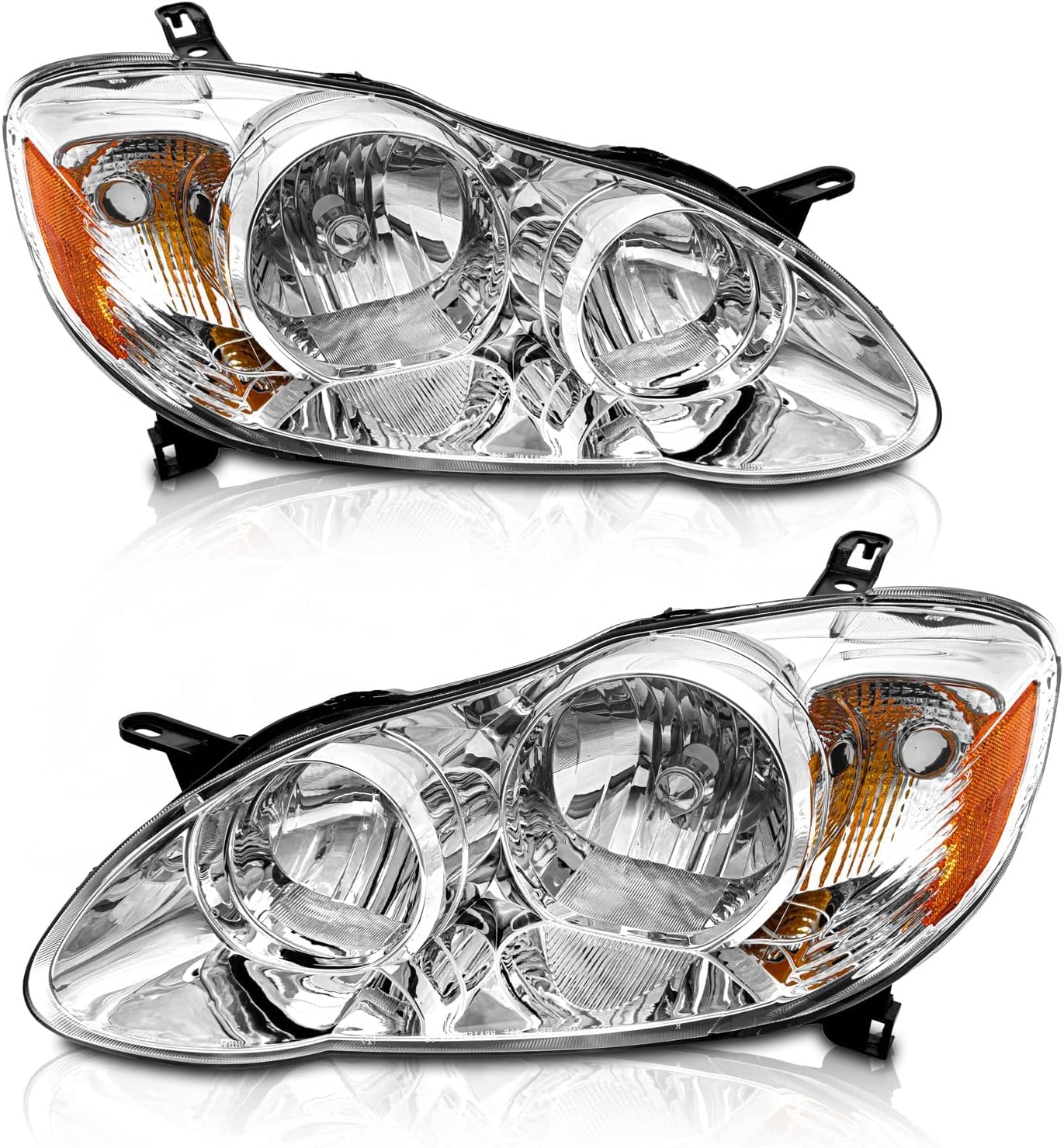 AXLAHA for 2003 2004 2005 2006 2007 2008 Corolla Headlights Assembly ...