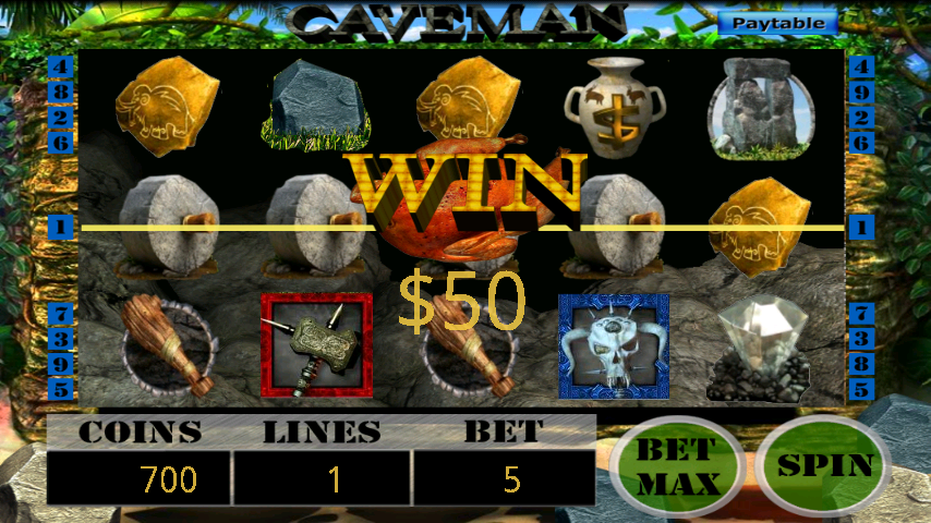 Vegas Slot Machine - CAVEMAN - App on Amazon Appstore