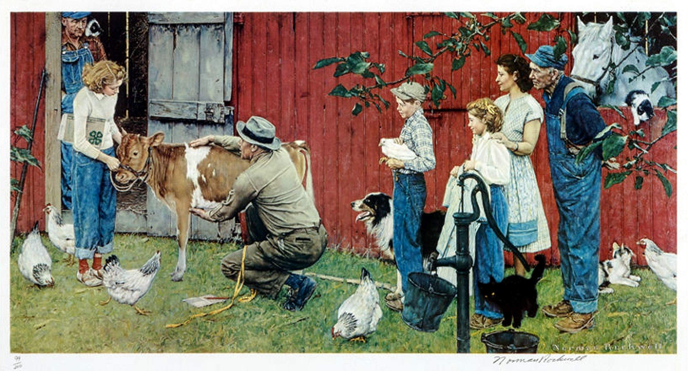 Norman Rockwell Portrait Paintings