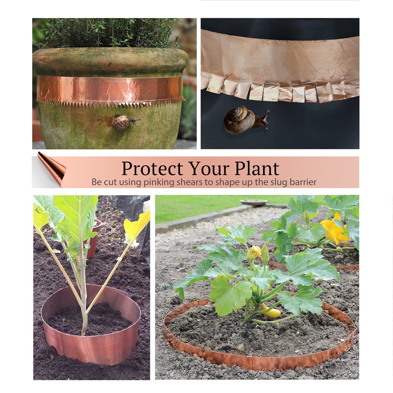 Snapklik.com : CHANZON Copper Foil Tape 25mm 1 Inch X 66ft Double Sided ...