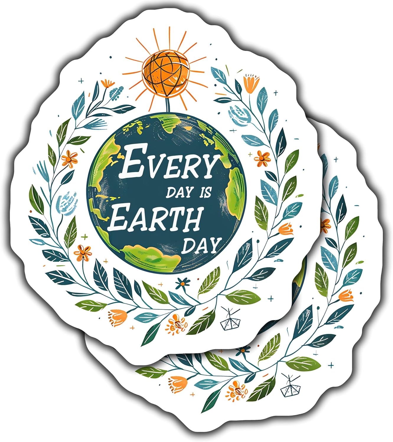 Amazon.com - Earth Day Sticker - Every is Environmental Awareness Decal ...