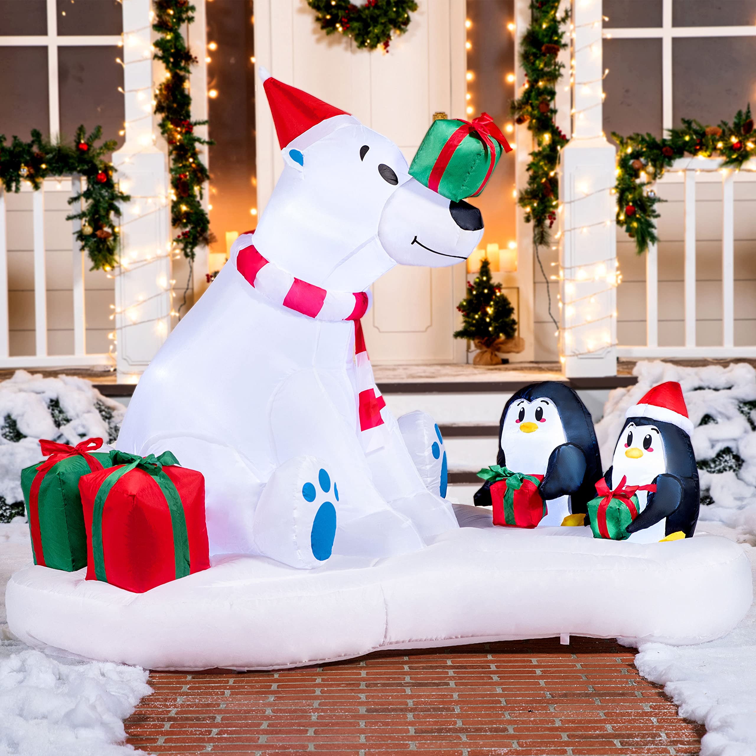 Gemmy Airblown Christmas Inflatables 6' Polar Bear