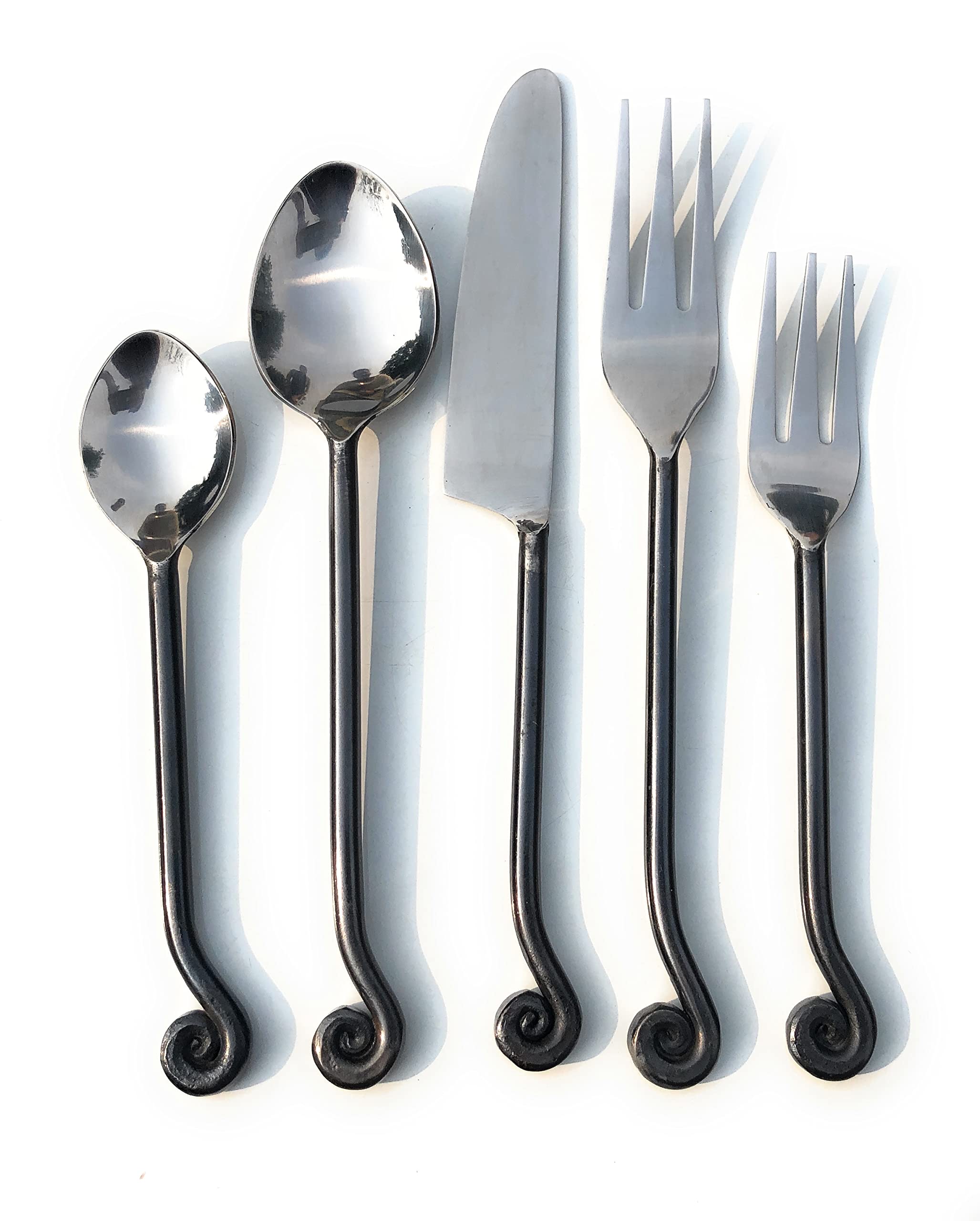 Fruit Washer Gouret Settings 4-Piece Ini Spoons Set, Treble Clef ...