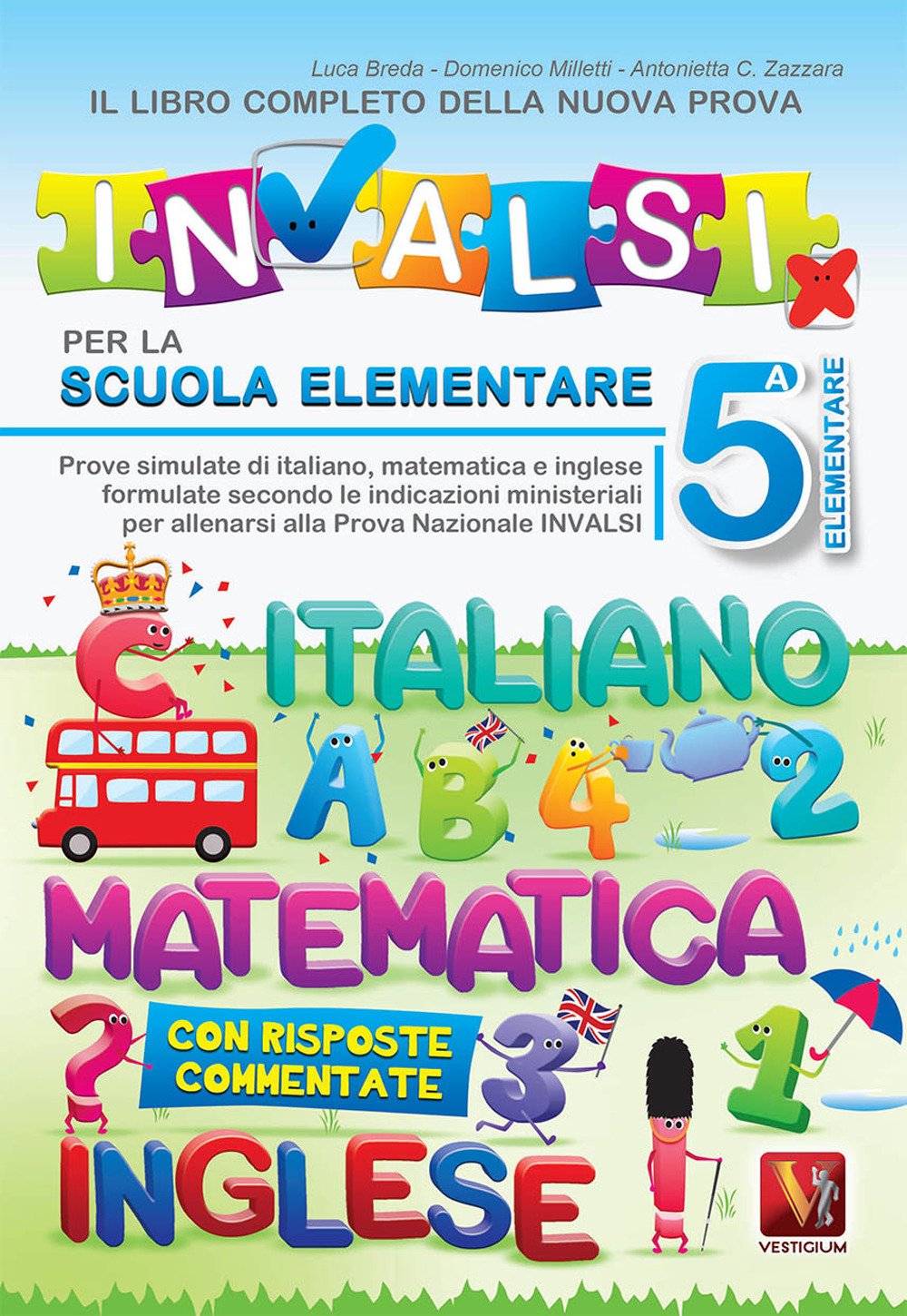 Amazon.com: Il libro completo della nuova prova INVALSI per la 5ª ...