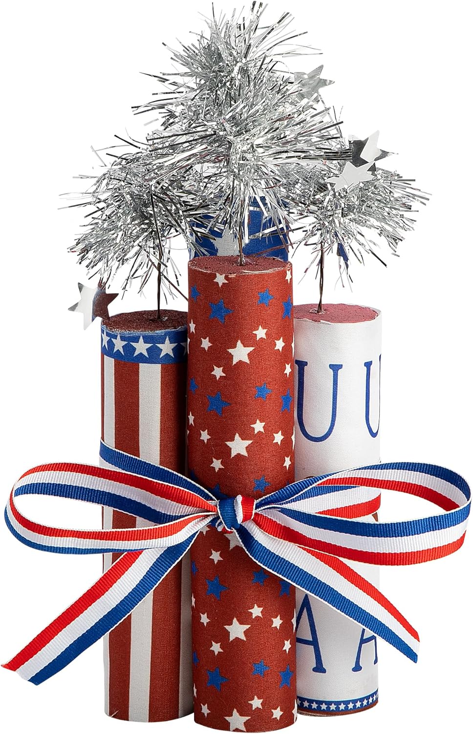 Amazon.com: Sfcddtlg 4 Pcs 4th of July Decorations Foam Fireworks ...