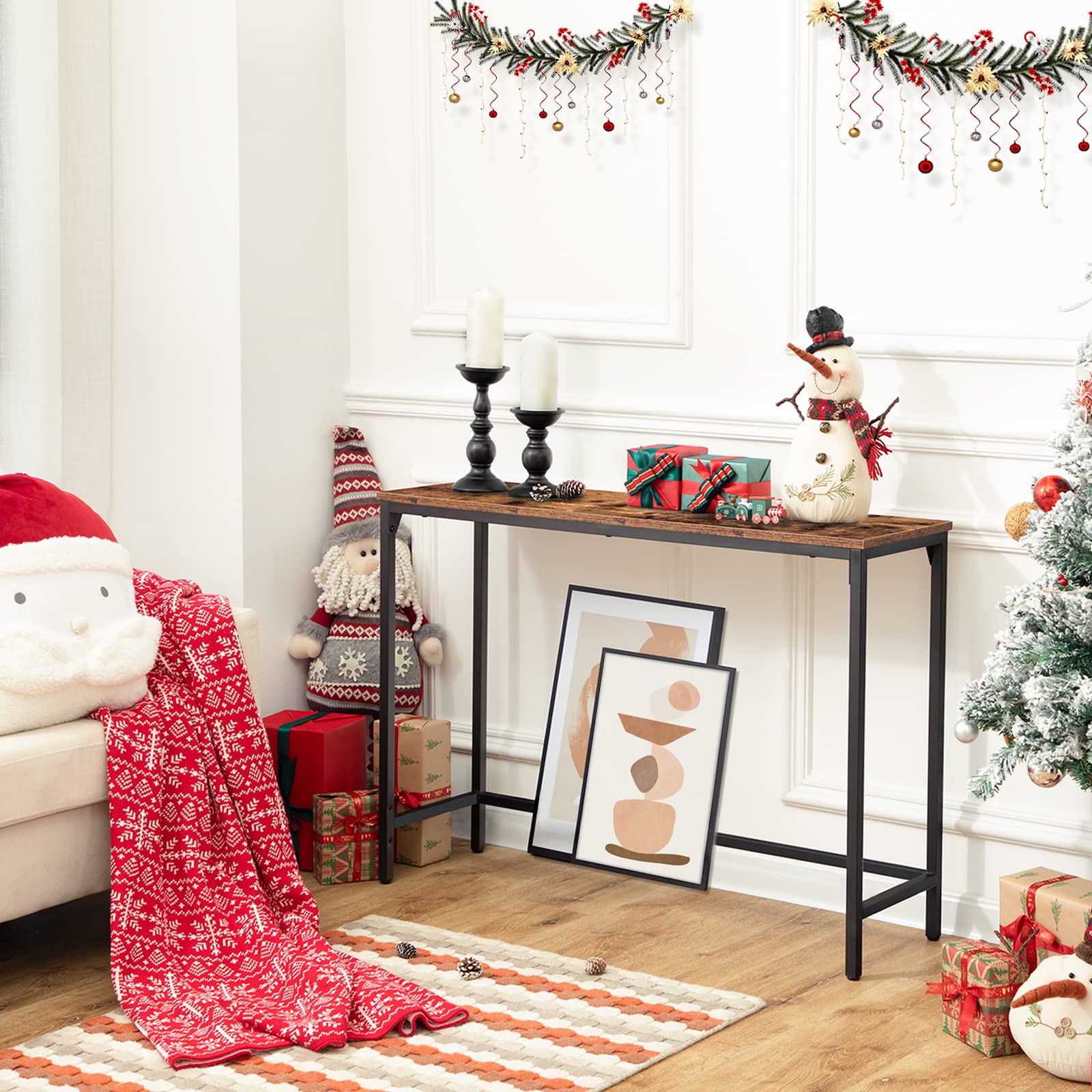 Buy HOOBRO Console Table, Hallway Table, Entryway Sofa Table ...