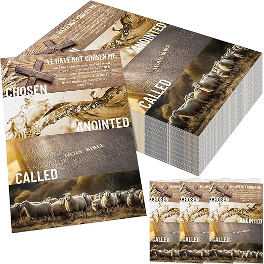 Amazon.com: Fullhawl 100 Pcs Pastor's Installation Church Bulletins ...