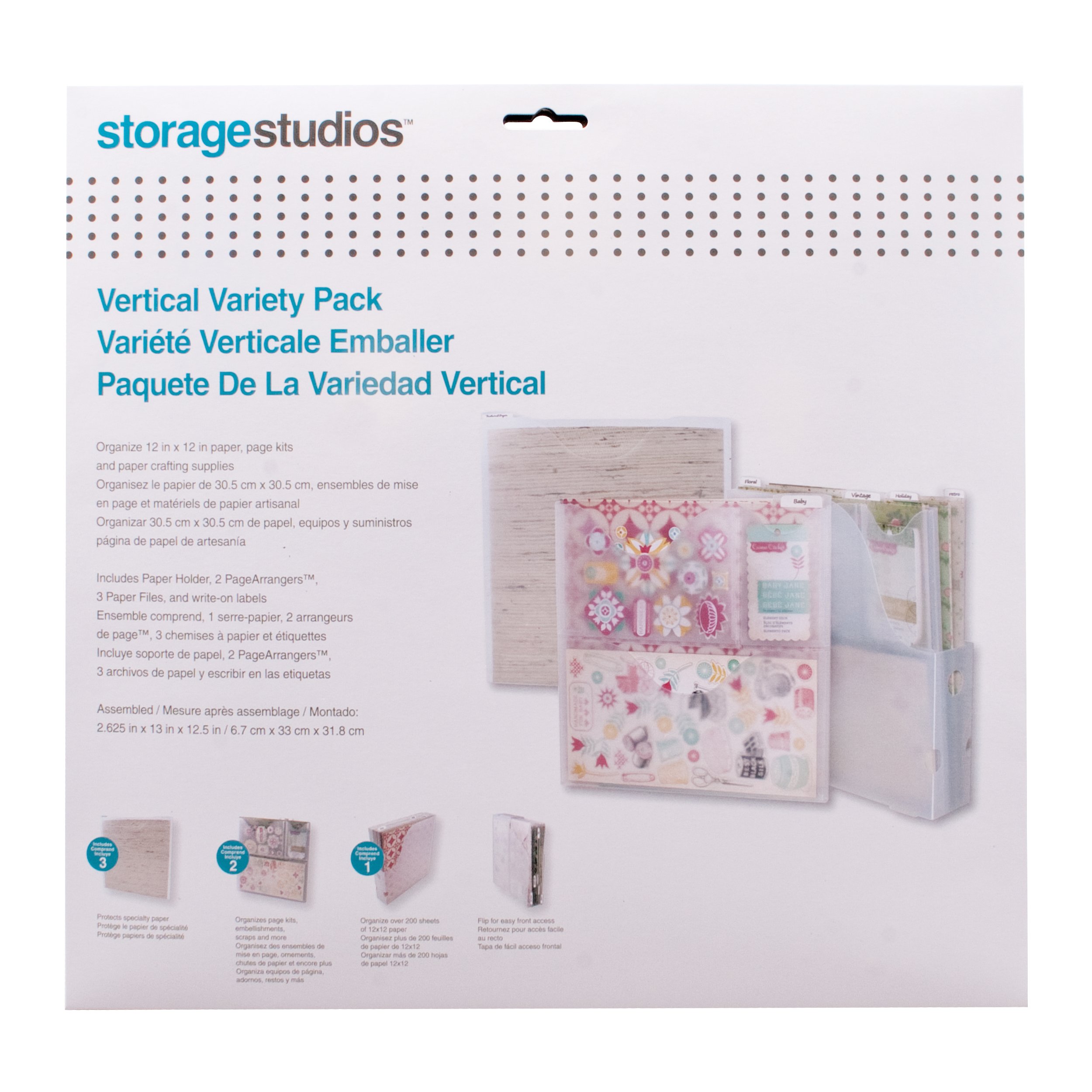 Snapklik.com : Storage Studios Vertical Variety Pack Of Paper Holders ...