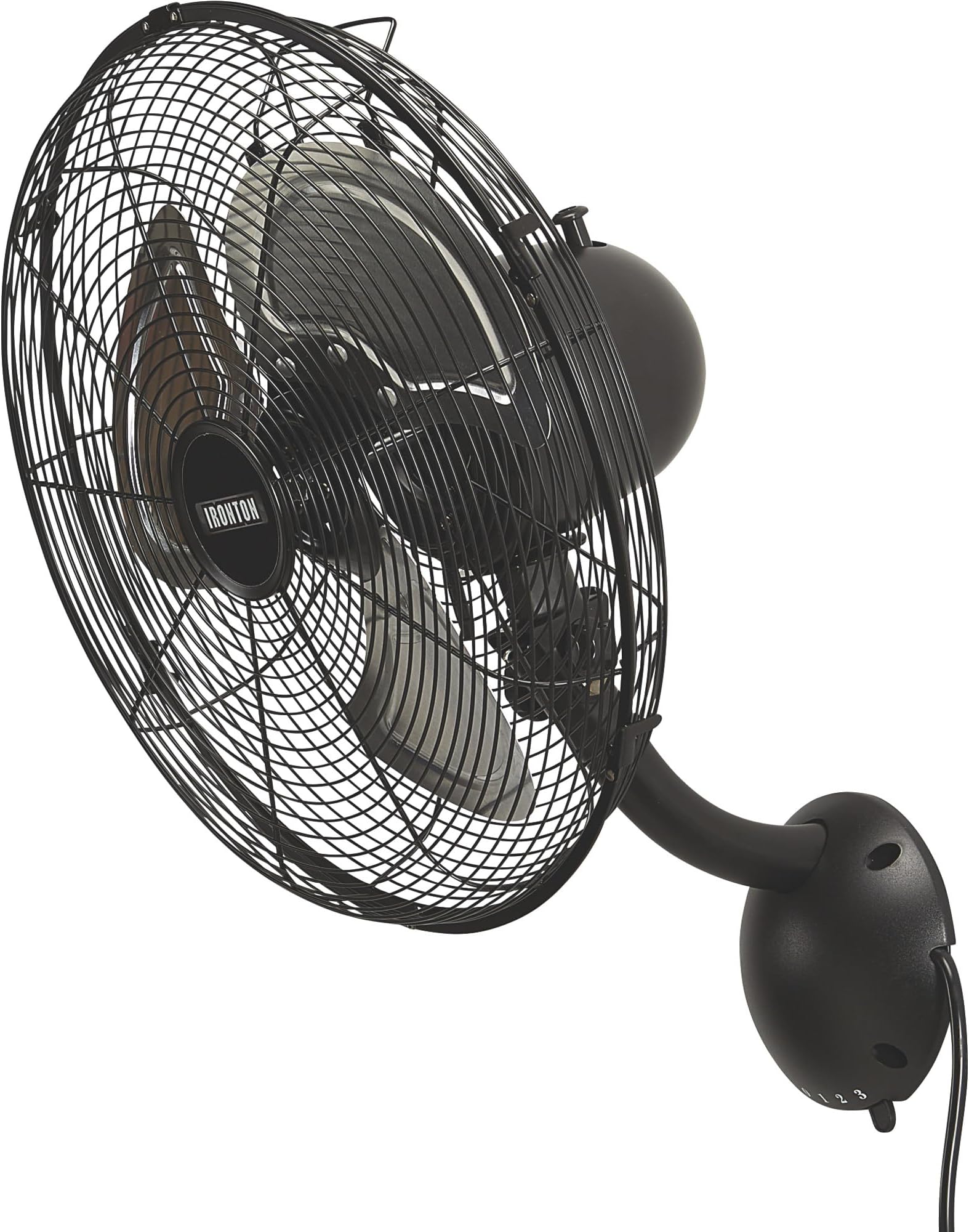 Amazon.com: Ironton Oscillating Wall-Mount Garage Fan - 14in., 2200 CFM ...