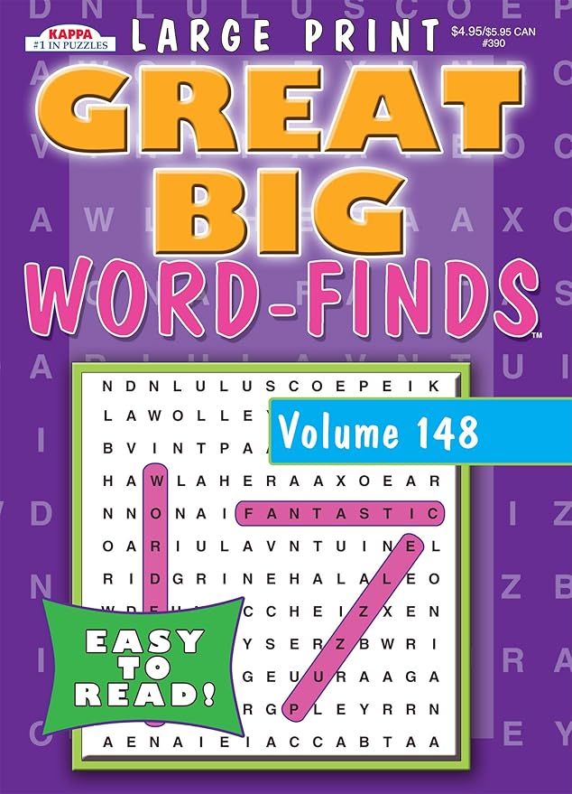 Great Big Word Finds Puzzle Book Word Search Volume 143 Kappa Books great-big-word-finds-puzzle-book-word-search-volume-143-kappa-books