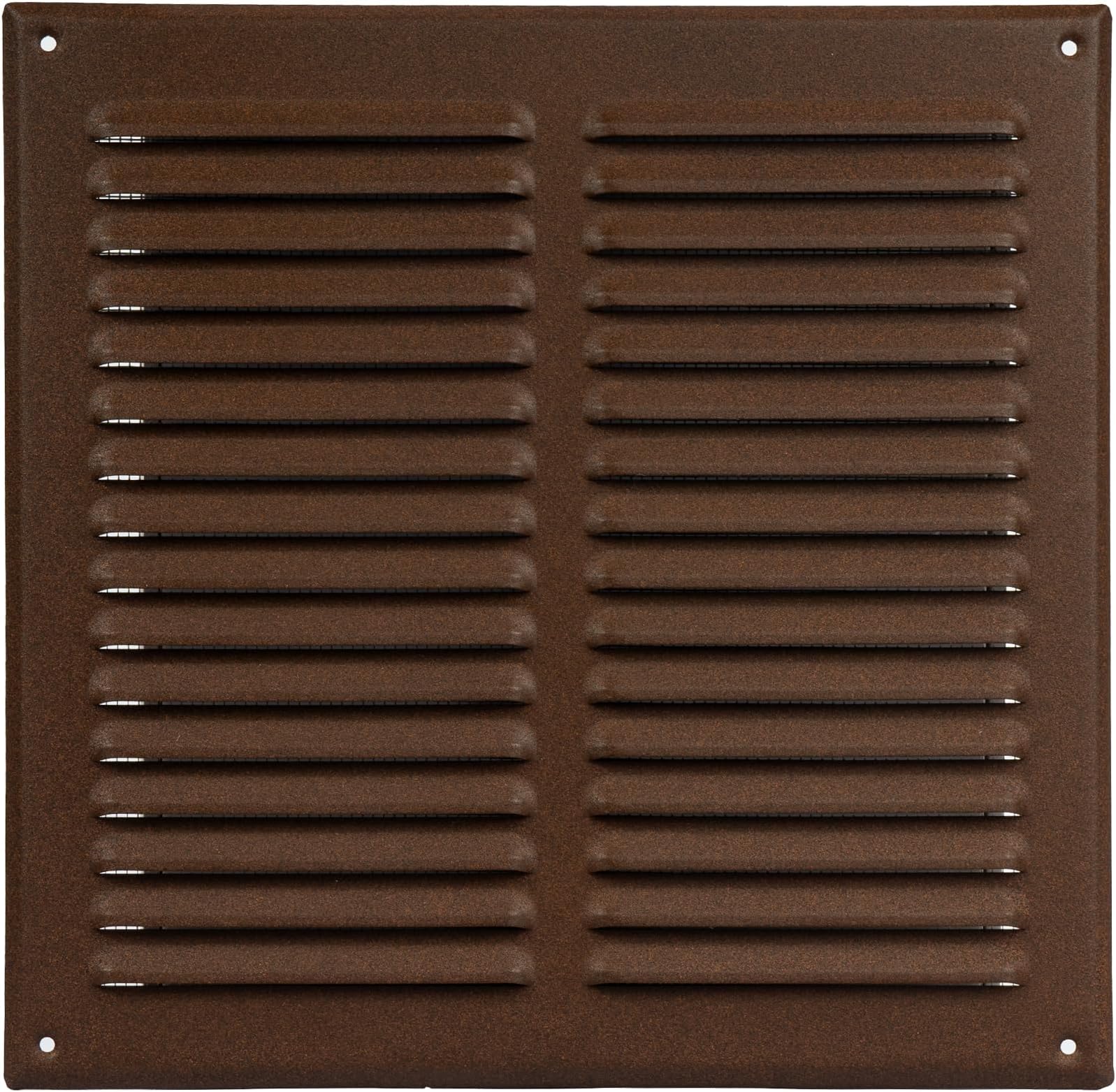 ECOPRO VENT Brown Metal 8''x8'' Inch Square Ventilation Grille - Inside ...