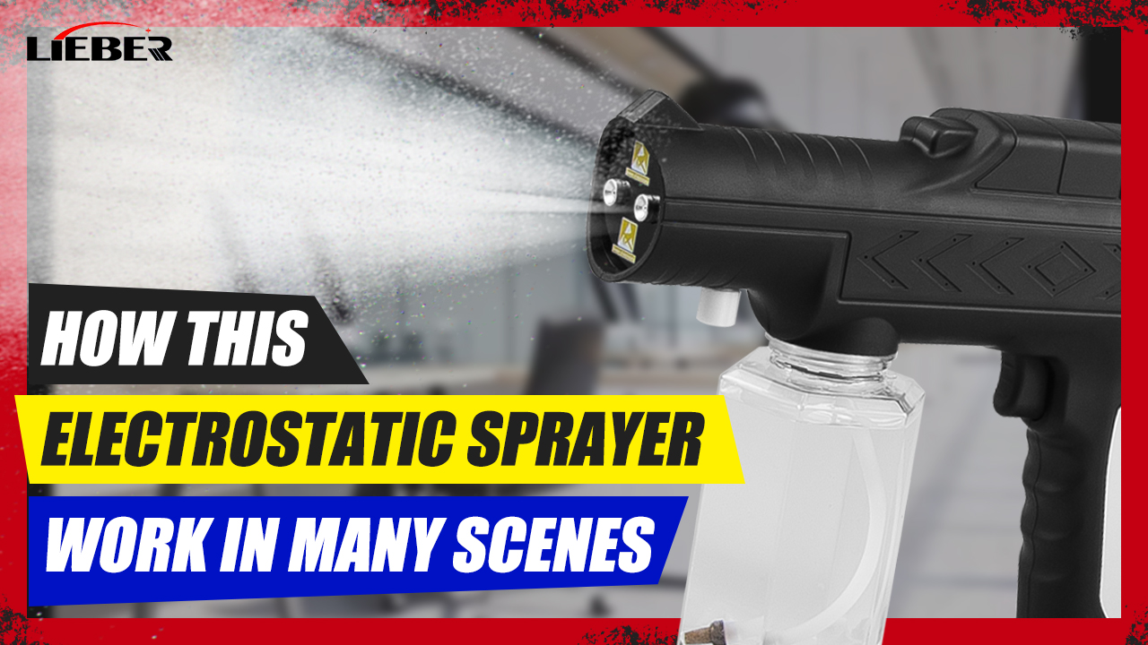 Watch See how the electrostatic sprayer performs betterly on Amazon Live