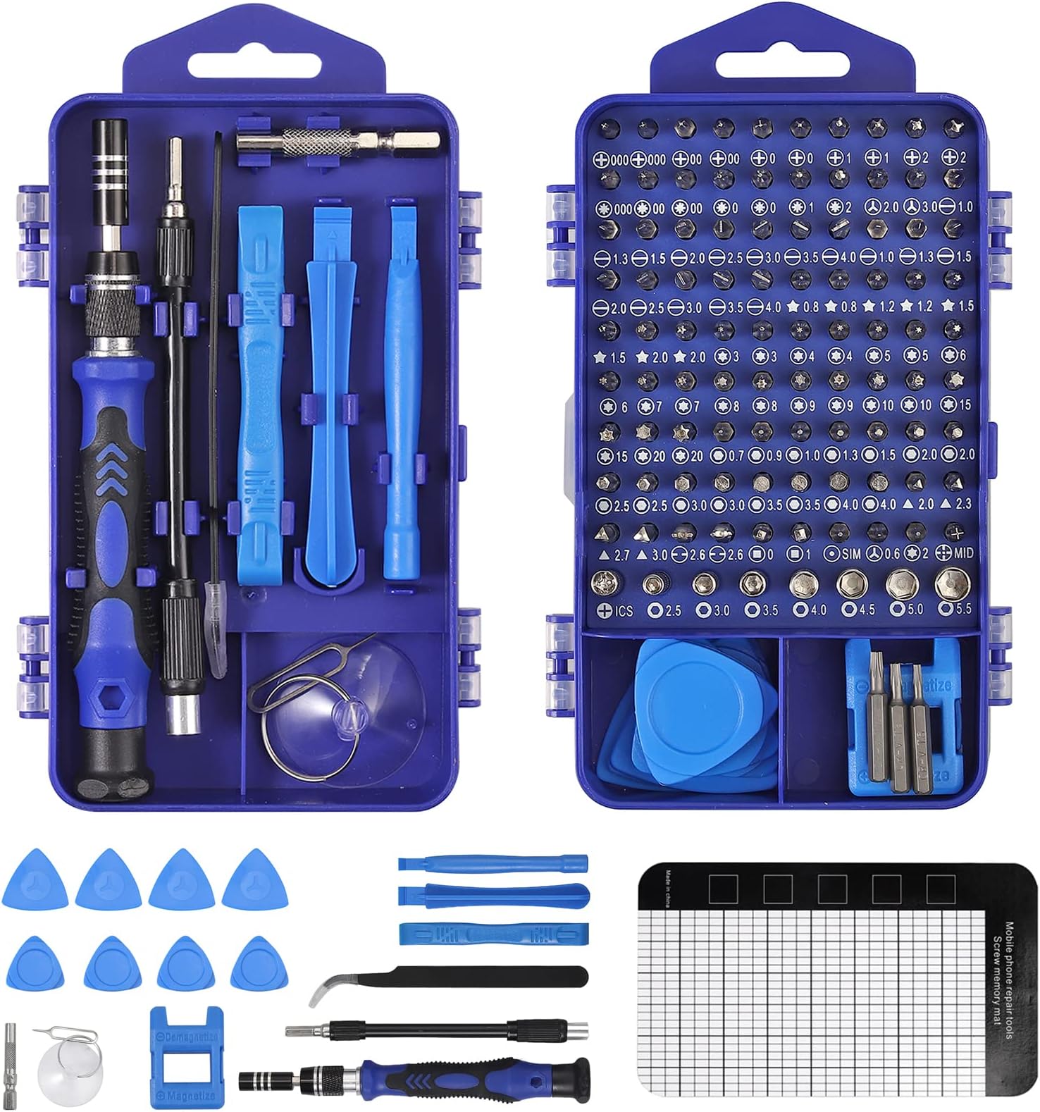 Amazon.com: 135 in 1 Precision Screwdriver Set, Computer Screwdriver ...