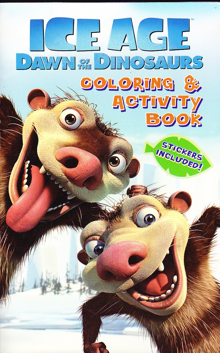 Amazon.fr - Ice Age: Dawn of the Dinosaurs (Coloring ^ Activity Book ...