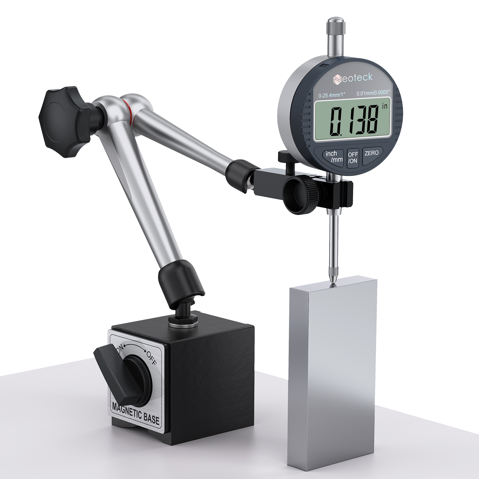 Watch Neoteck Digital Dial Indicator & Magnetic Base Set on Amazon Live