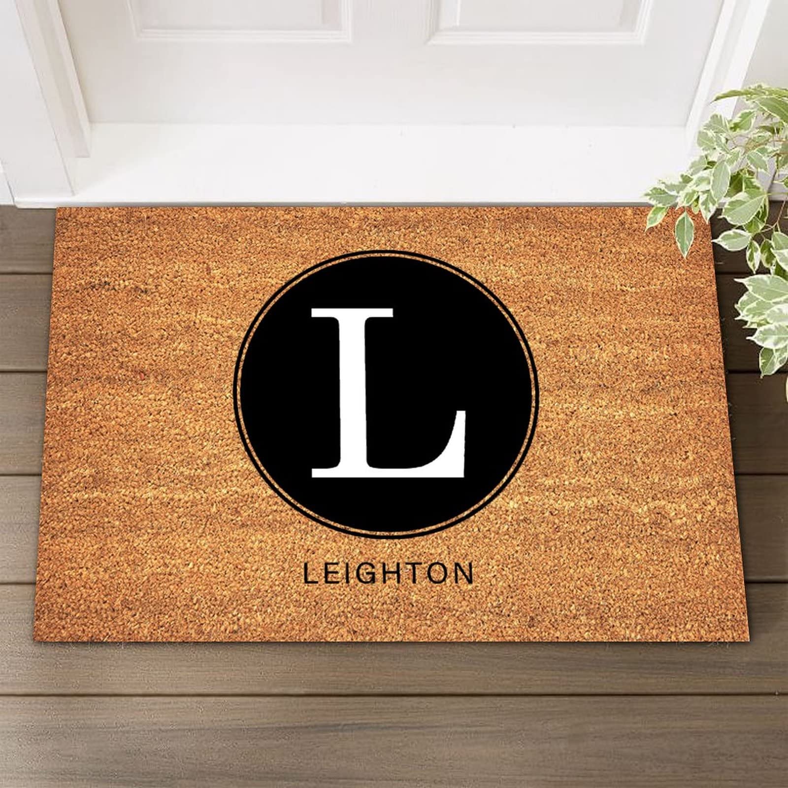 L Monogram Rug