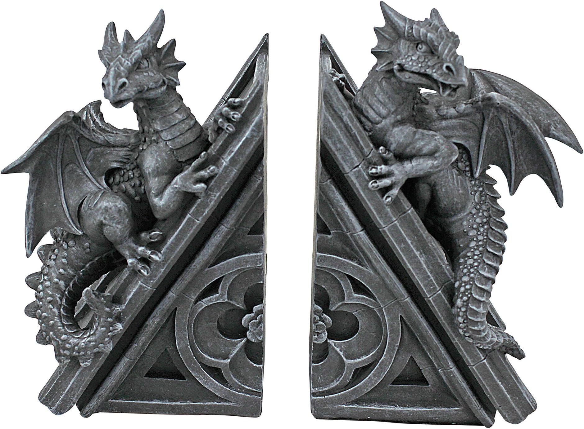 Amazon.com: Gothic Gargoyle Sculptural Bookends Book Ends : Home & Kitchen