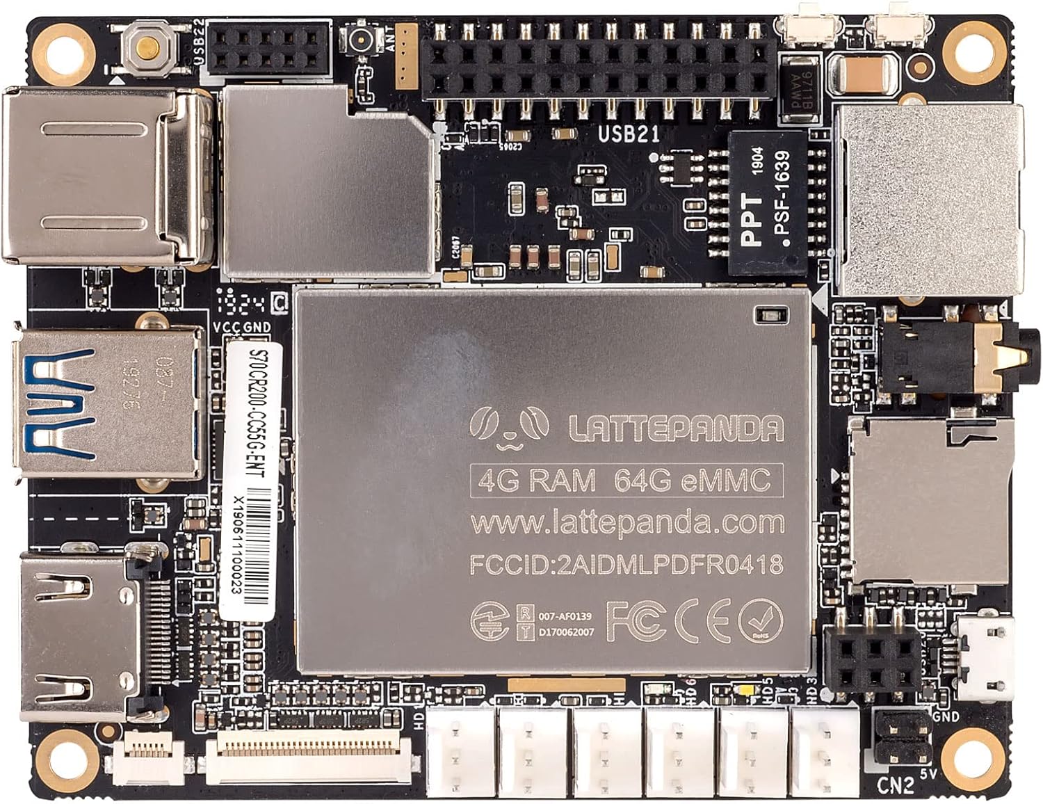 Amazon.com: LattePanda - a Powerful Windows 10 Mini PC 4GB/64GB with ...