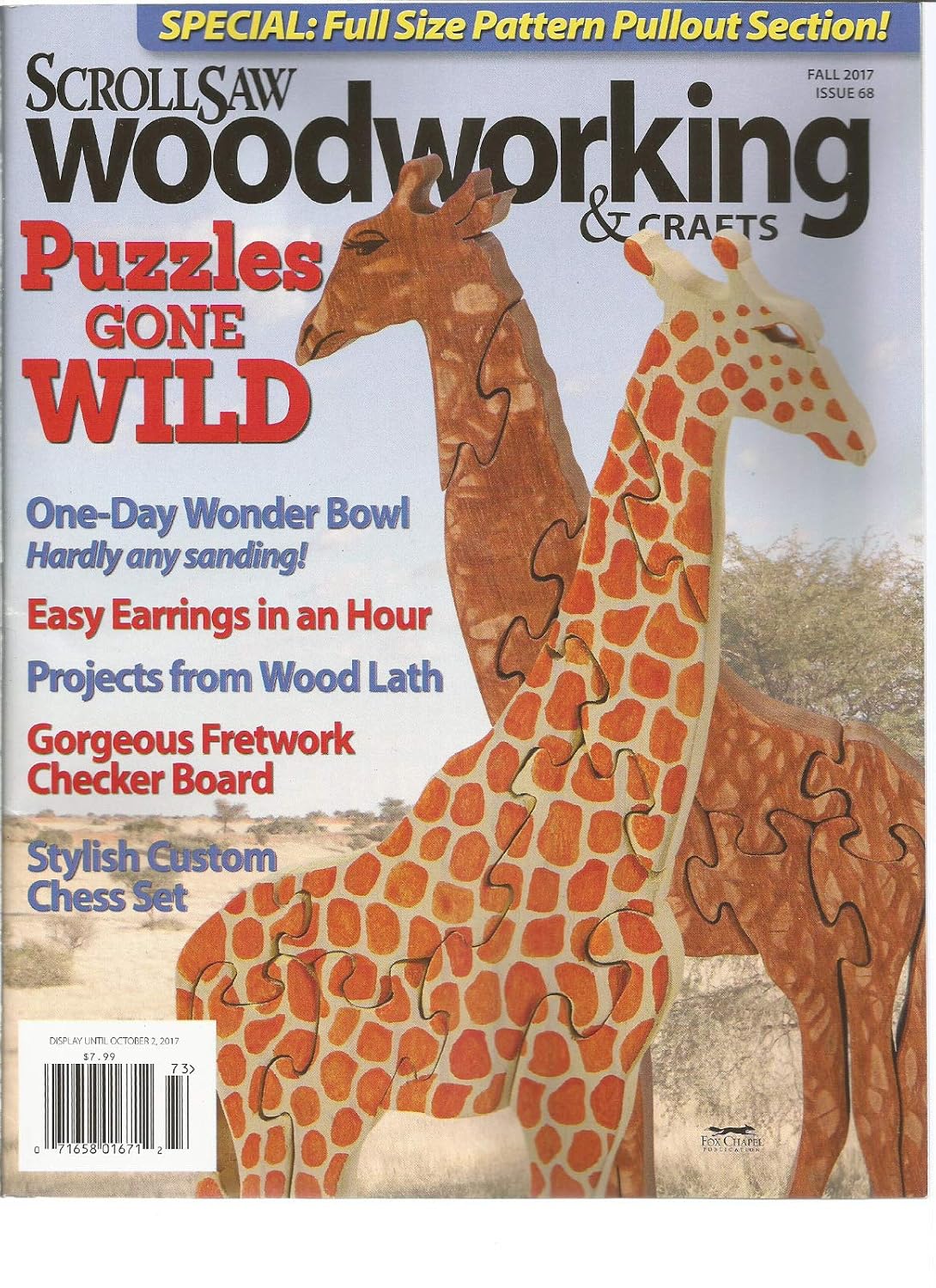SCROLLSAW WOODWORKING & CRAFTS MAGAZINE #68 OCTOBER 2, 2017. Product ...