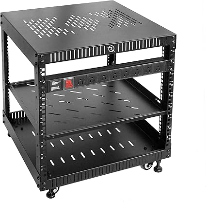 Amazon.com: RIVECO 9U Network Rack with Reinforced Top Cover - 4 Post ...