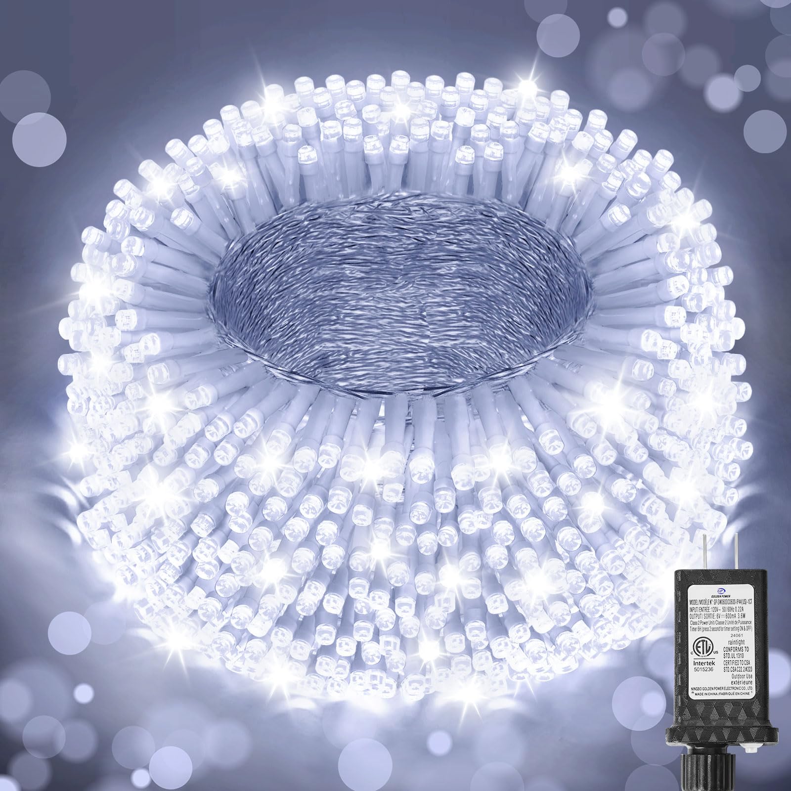 355FT 900 LED Christmas Lights, Extra Long Outdoor String Lights ...