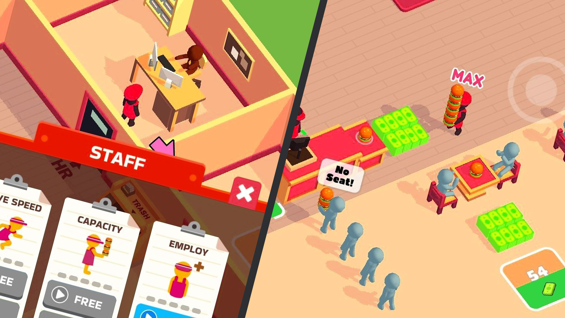 Idle Burger Restaurant Rush: Burger Empire Business Tycoon Game-Amazon ...