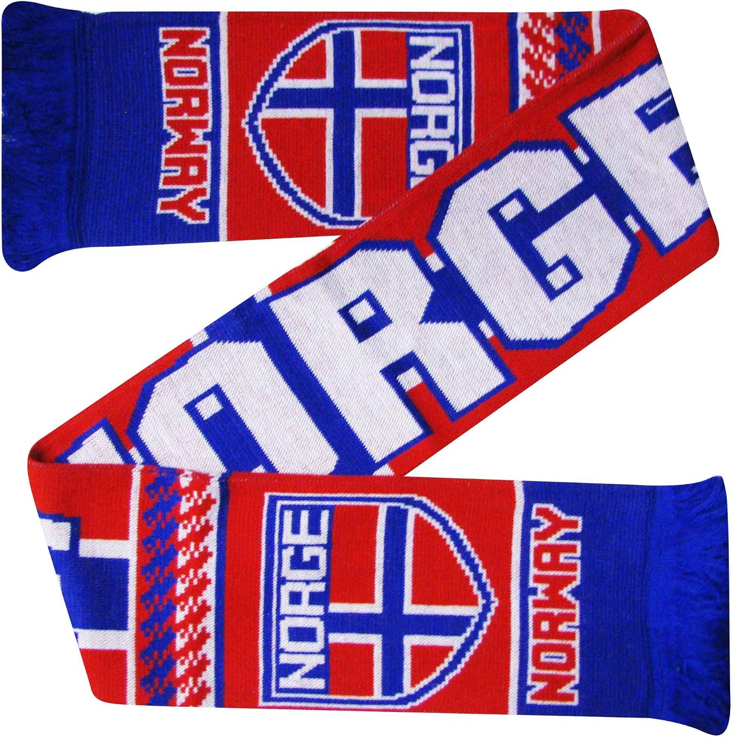 Norway (NORGE Football & Sports Fans Scarf (100% Acrylic) – BigaMart