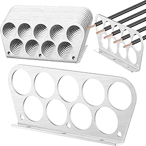 Amazon.com: MorningRo 12 Pcs Aluminum Alloy Cable Chase Wire Bracket, Electrical Wire Dispenser ...