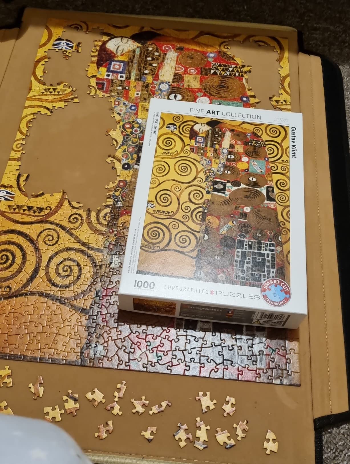 EuroGraphics 6000-9961 Gustav Klimt Jigsaw Puzzle : Amazon.co.uk: Toys ...