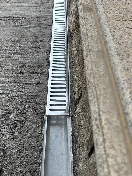 Amazon.com: Vruthia Channel Drains Outdoor for Driveway, Landscaping ...