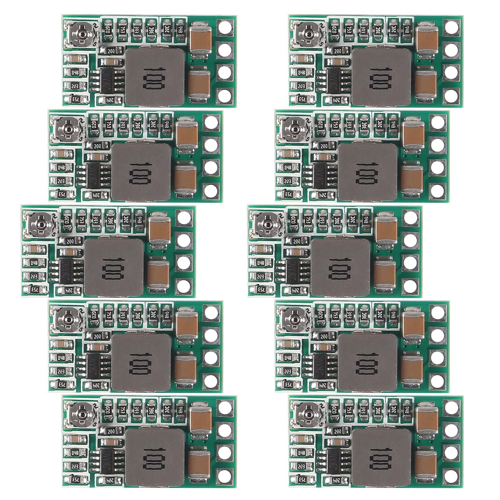 Amazon.com: 10 pcs Mini Voltage Reducer DC 4.5-24V 12V 24V Step Down to ...