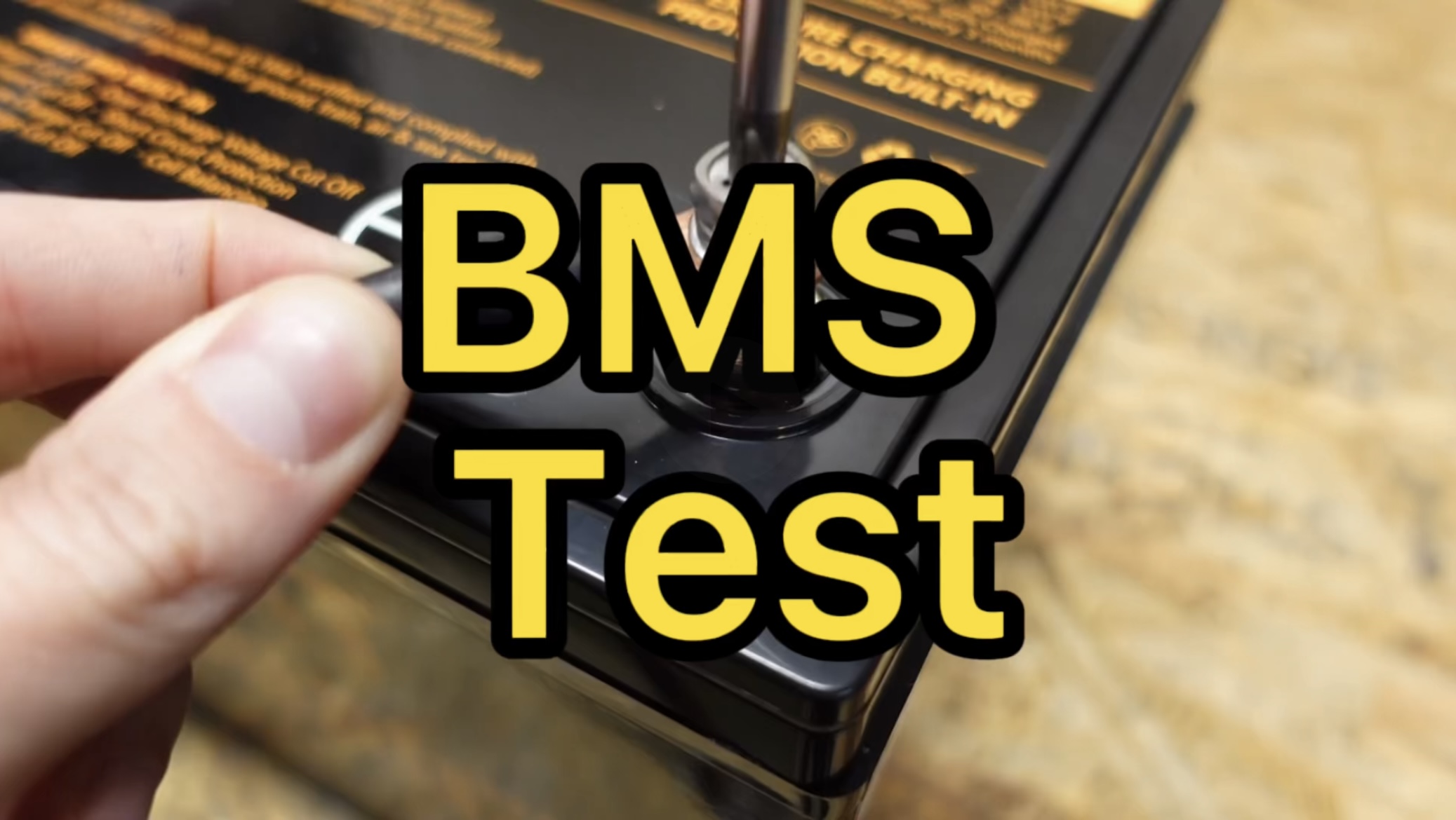 Watch BMS TEST-ADCBATT LiFePO4 Battery 100ah 12v Lithium Battery on ...