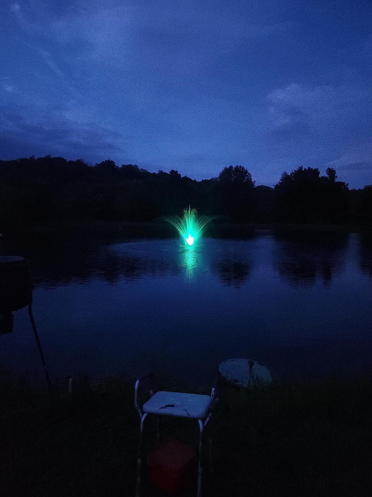 Amazon.com: HQUA FSL01 120V AC LED RGB Color-Changing LED Fountain ...