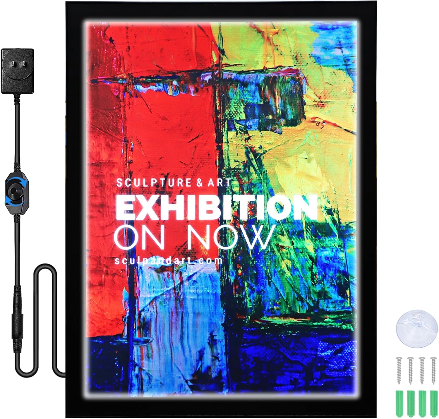 Amazon.com: Spolehli Led Poster Frame with Adjustable Brightness, Wall ...