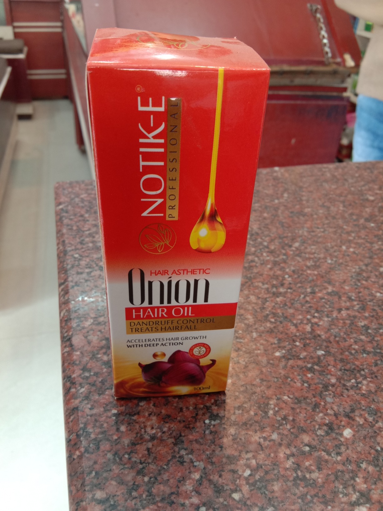 Buy NOTIK-E Onion Hair Oil for Hair Growth | Paraben Free Hairfall ...