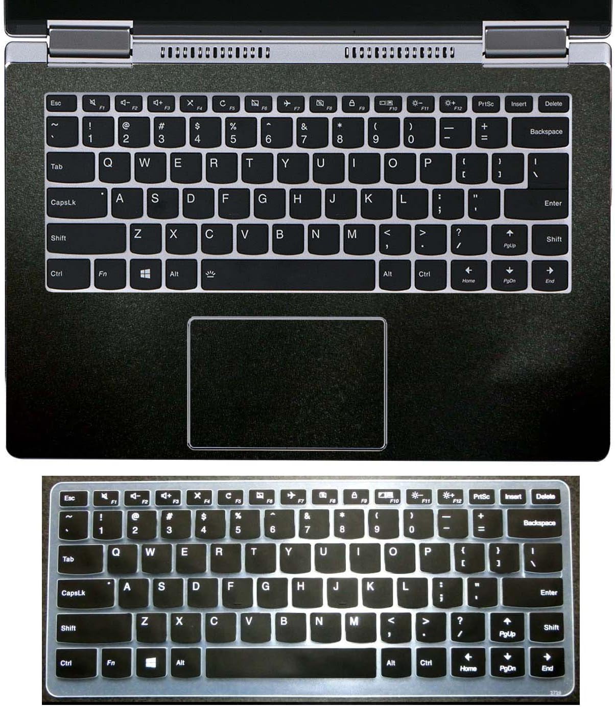 Amazon.com: 2in1 Palmrest Sticker with Touchpad Trackpad Cover ...