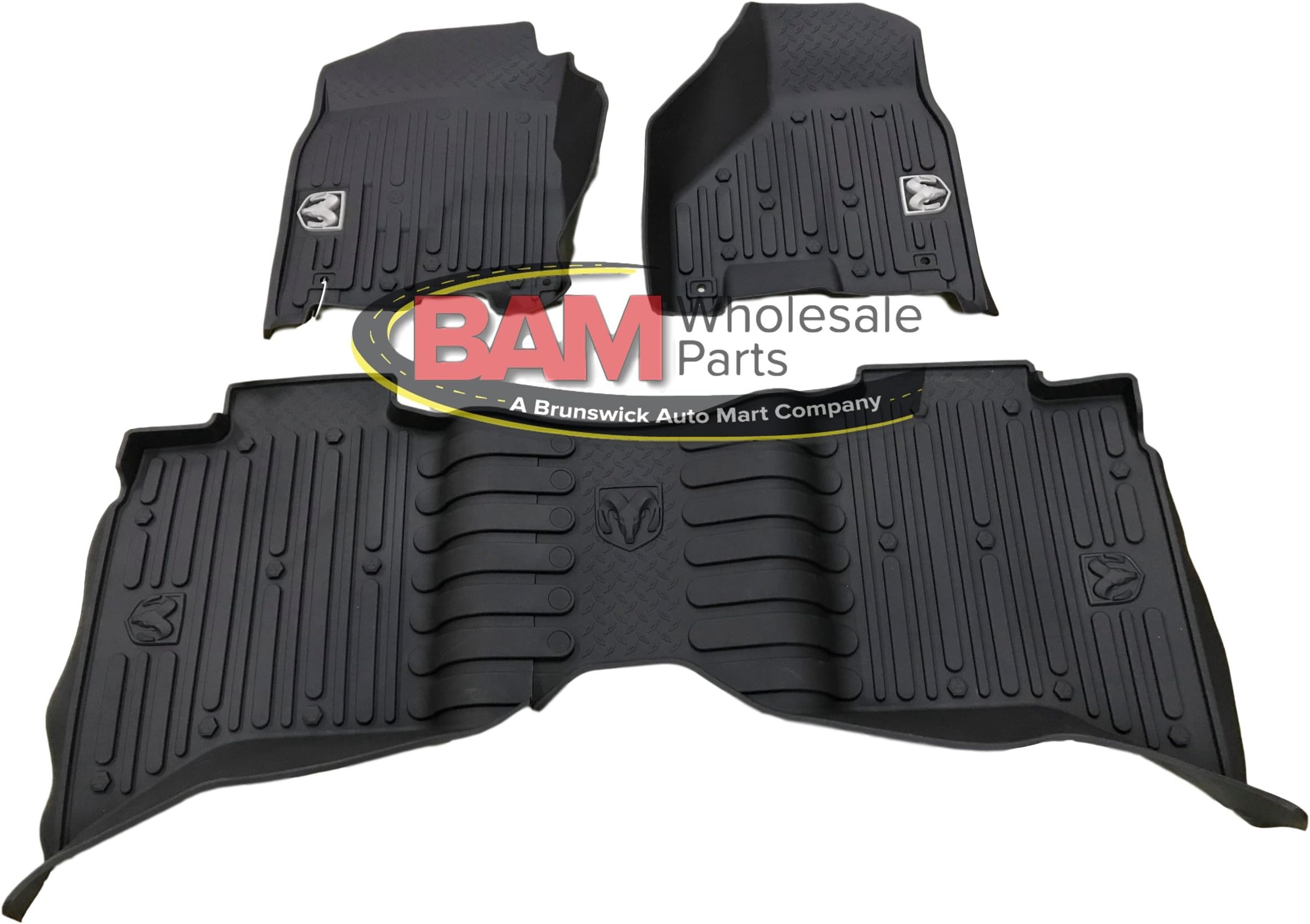 Amazon.com: Mopar 82215585AB High Wall All Weather Floor Mats Dodge Ram ...