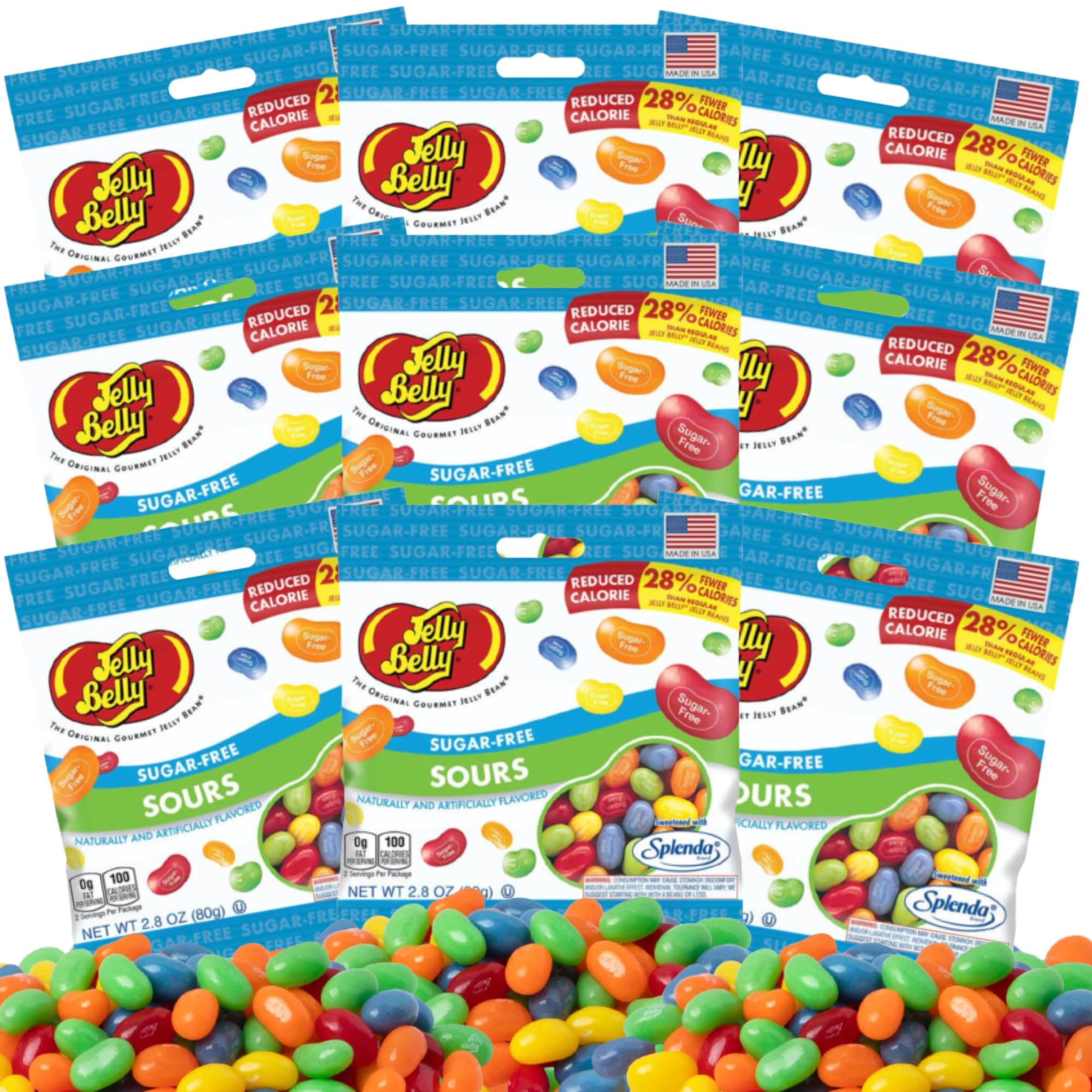 Buy Gaudum Sugar Free Sour Candy Jelly Beans, 5 Flavors, 1.0 Count Online at desertcartGB