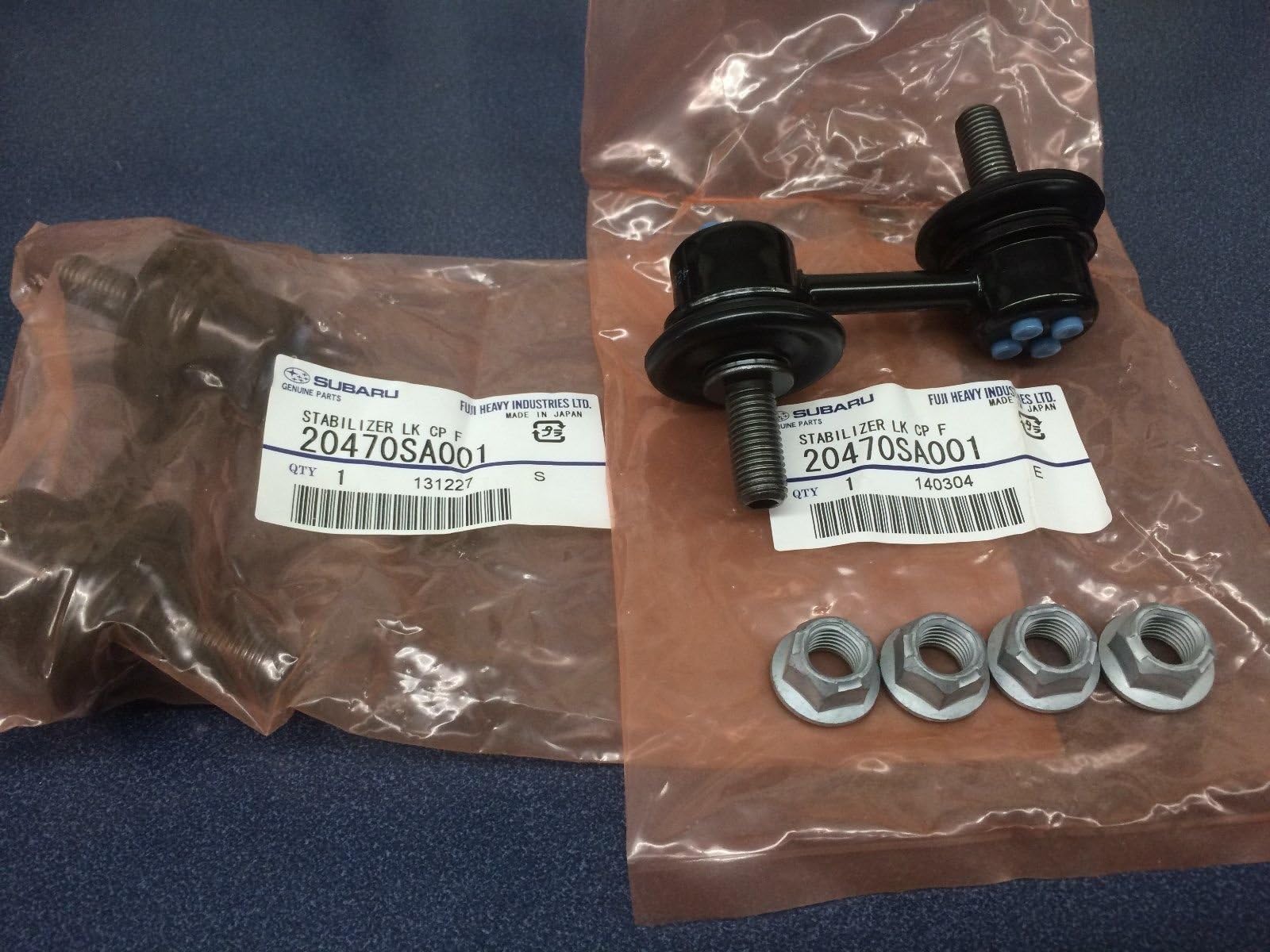 Amazon.com: Genuine OEM Subaru Front Stabilizer Bar Link Set Forester ...