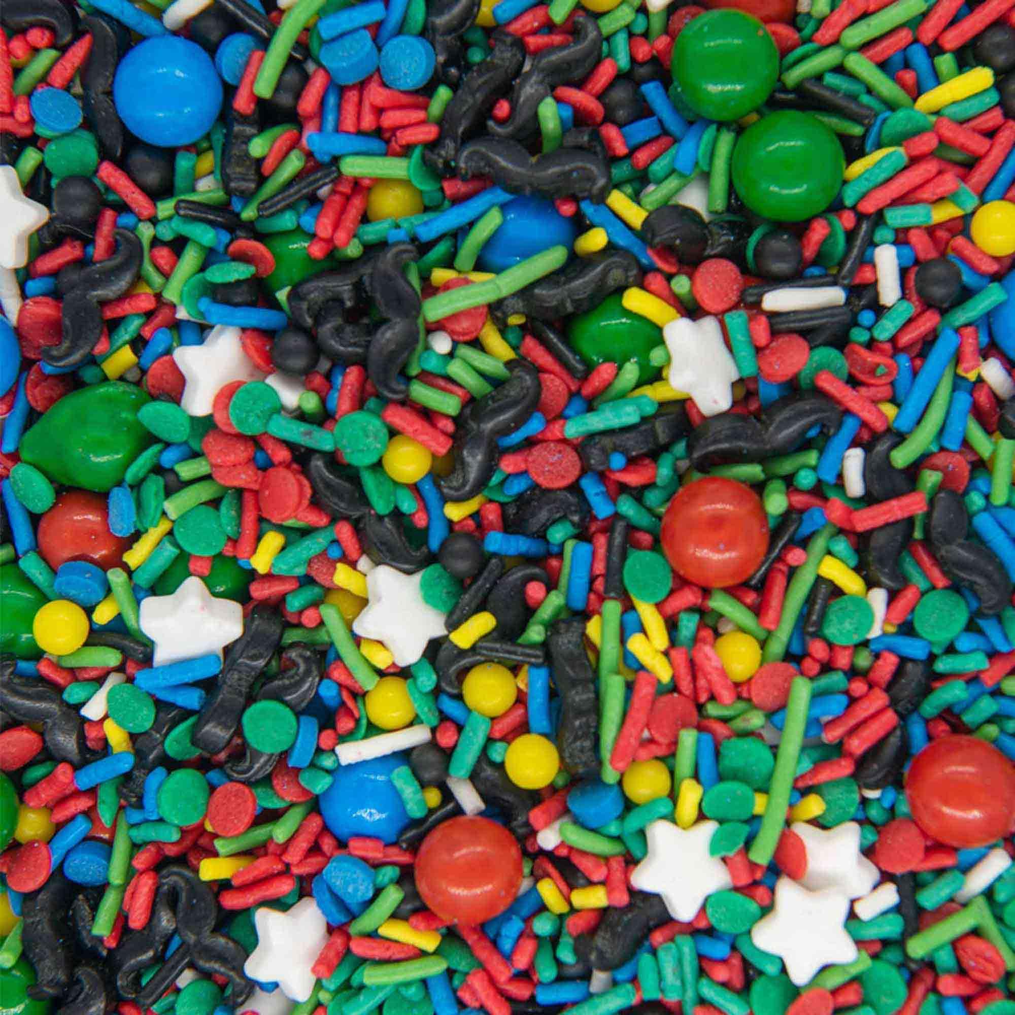 Amazon.com: BakeBright Super Mario Sprinkles - Edible Super Mario ...