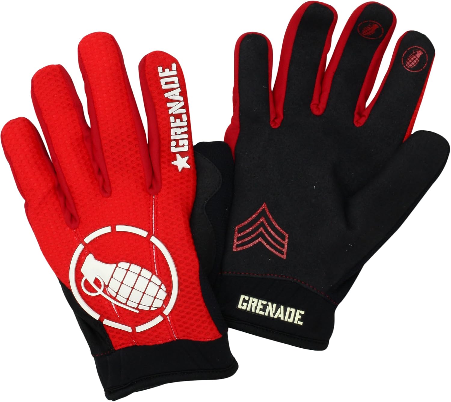 Grenade Men's Pin It Two Glove, Red, Medium at Amazon Men’s Clothing ...