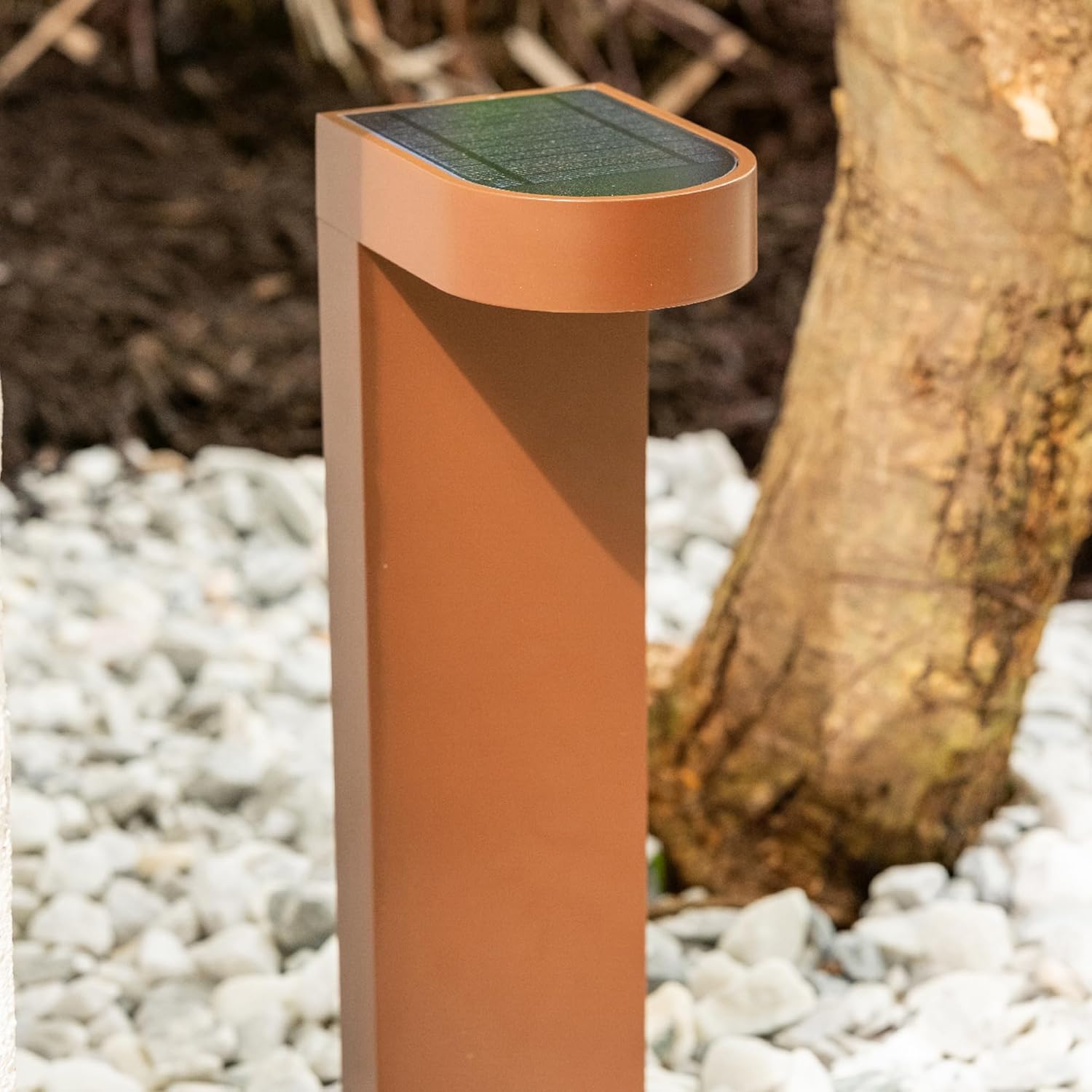 SOLZO Pathway Lights Solar Powered, No Wires, Sleek, and Energy ...