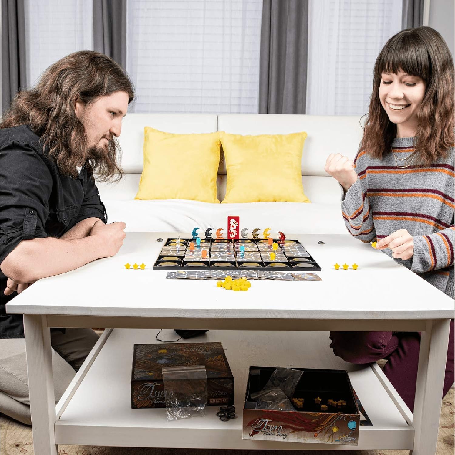 Tsuro Phoenix Rising – Award-Winning Fantasy Strategy Game with Set ...